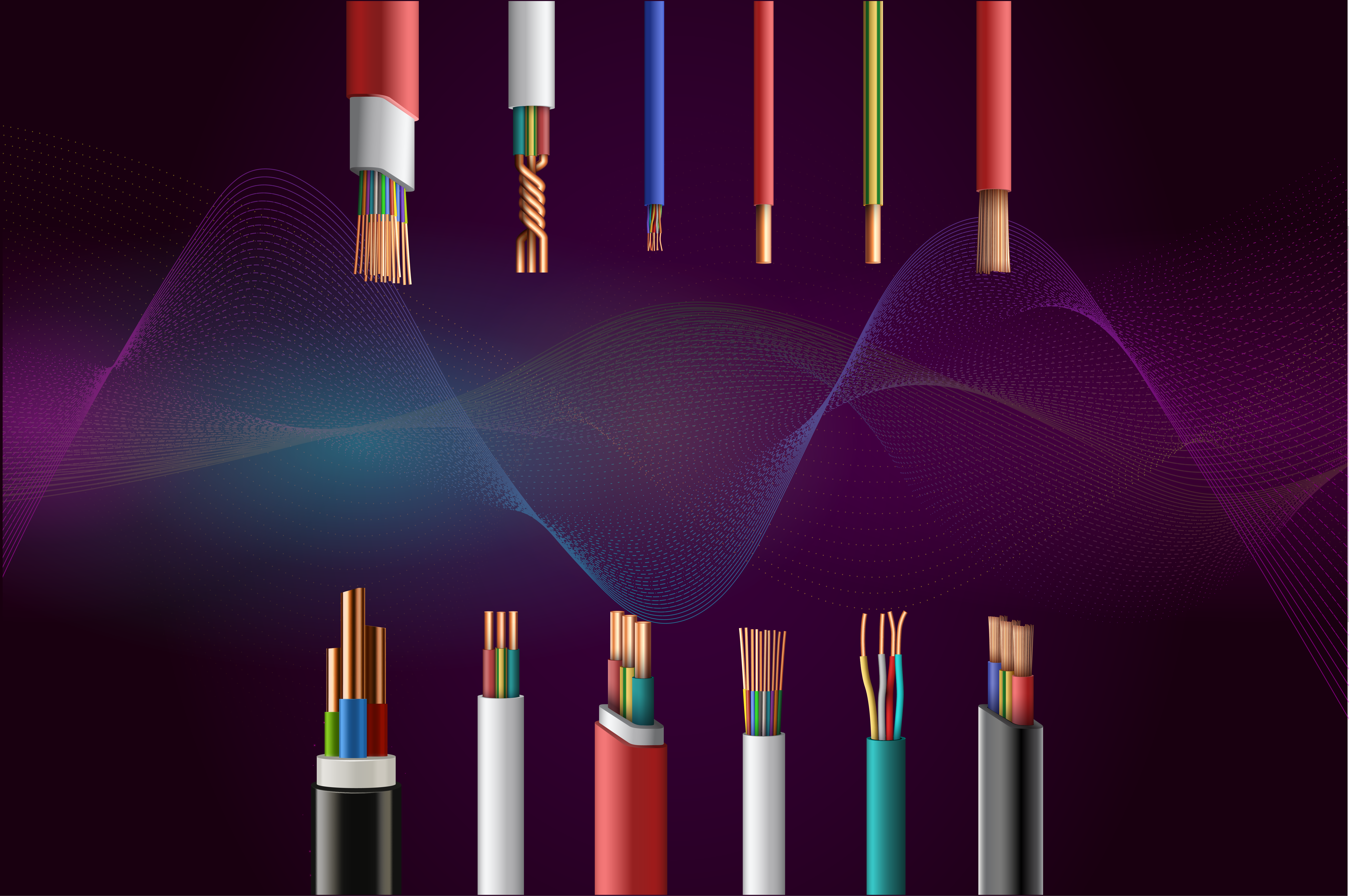 How many types of electrical wires are there?